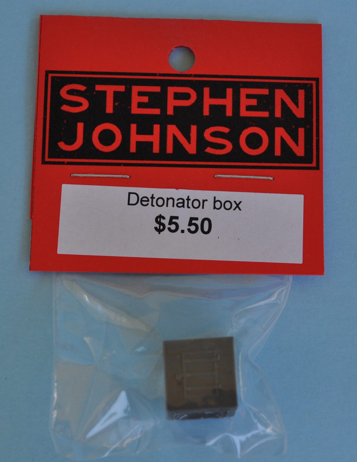 Detonator box (HO) – Stephen Johnson Models