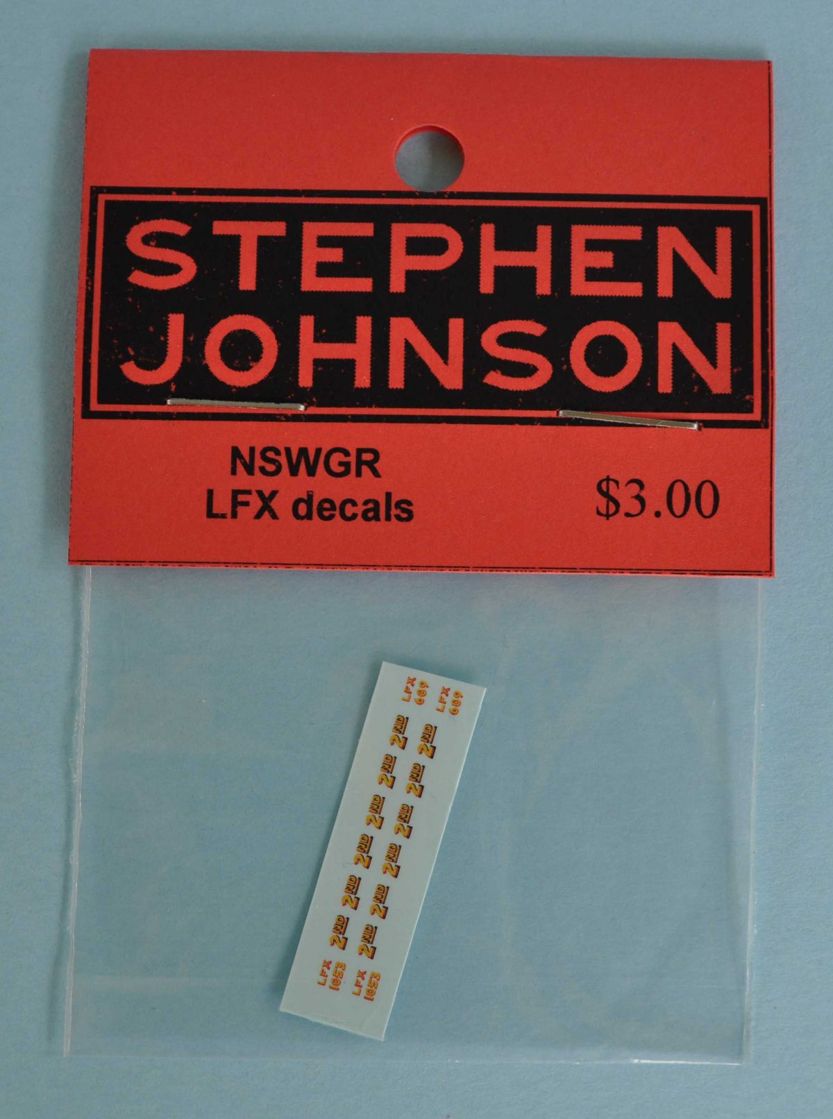LFX decal set – Stephen Johnson Models