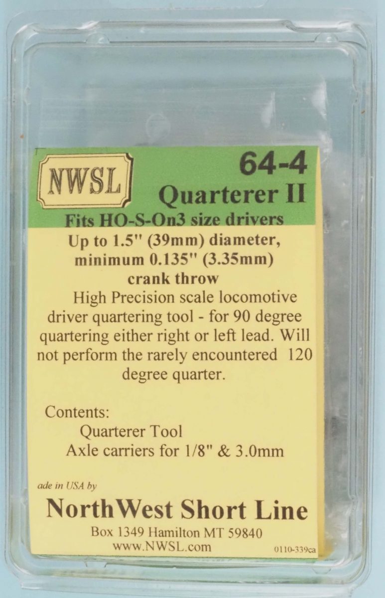 North West Shortline Quarterer II – Stephen Johnson Models