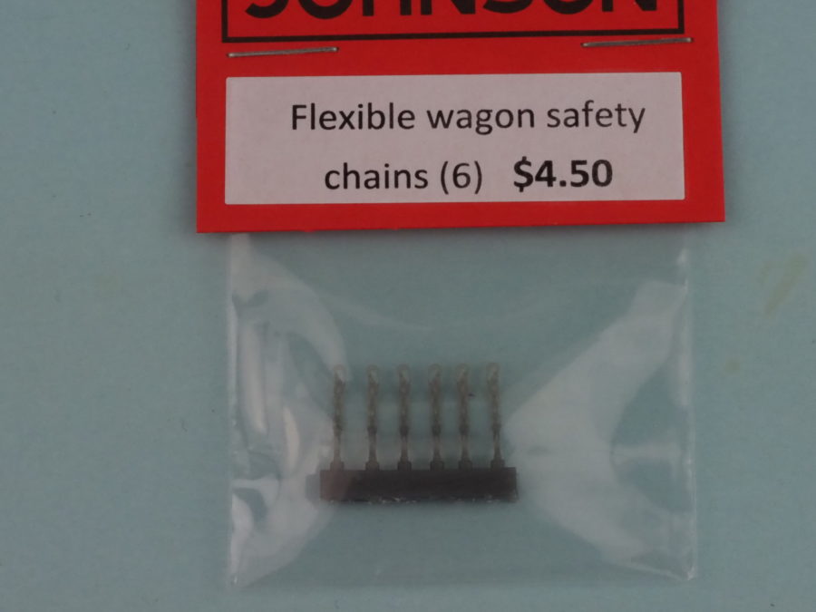 Flexible wagon safety chains – Stephen Johnson Models