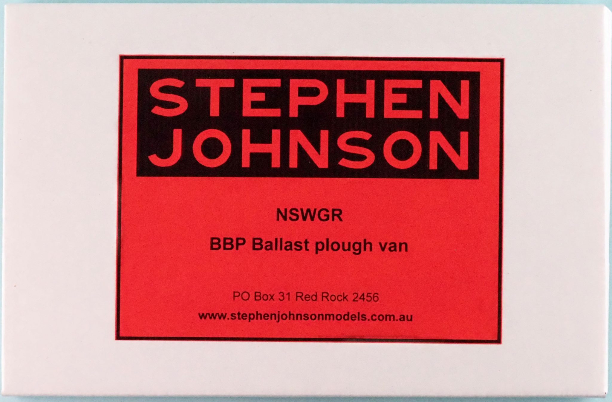 NSWGR BBP/NZBF plough van – Stephen Johnson Models