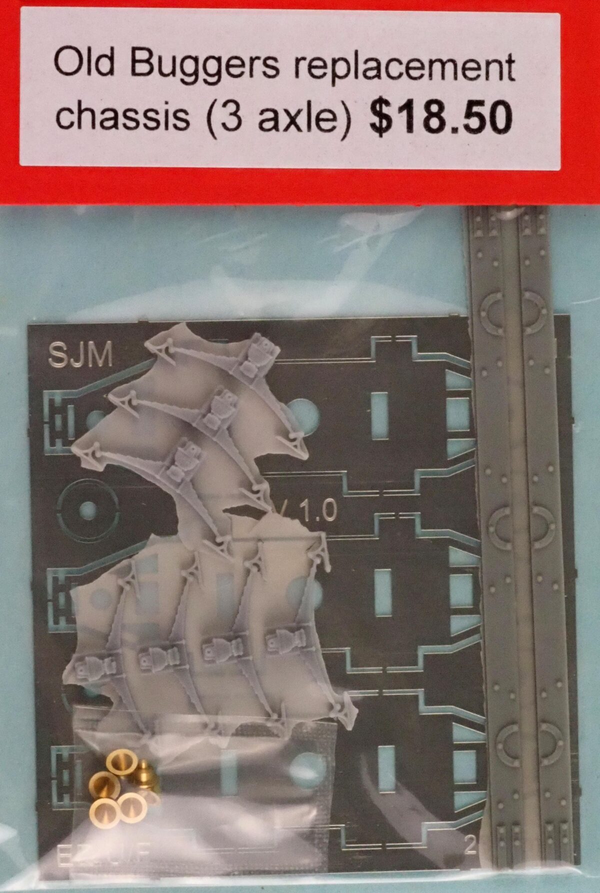 Old buggers replacement chassis (3 axle) Type A – Stephen Johnson Models
