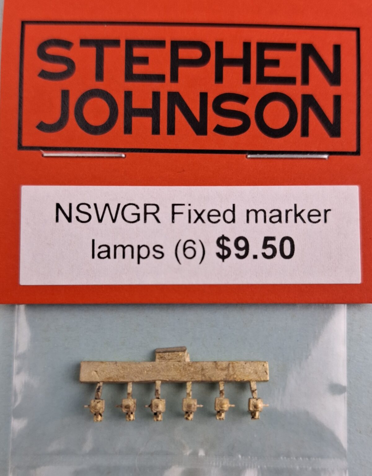 Fixed marker lamps – Stephen Johnson Models